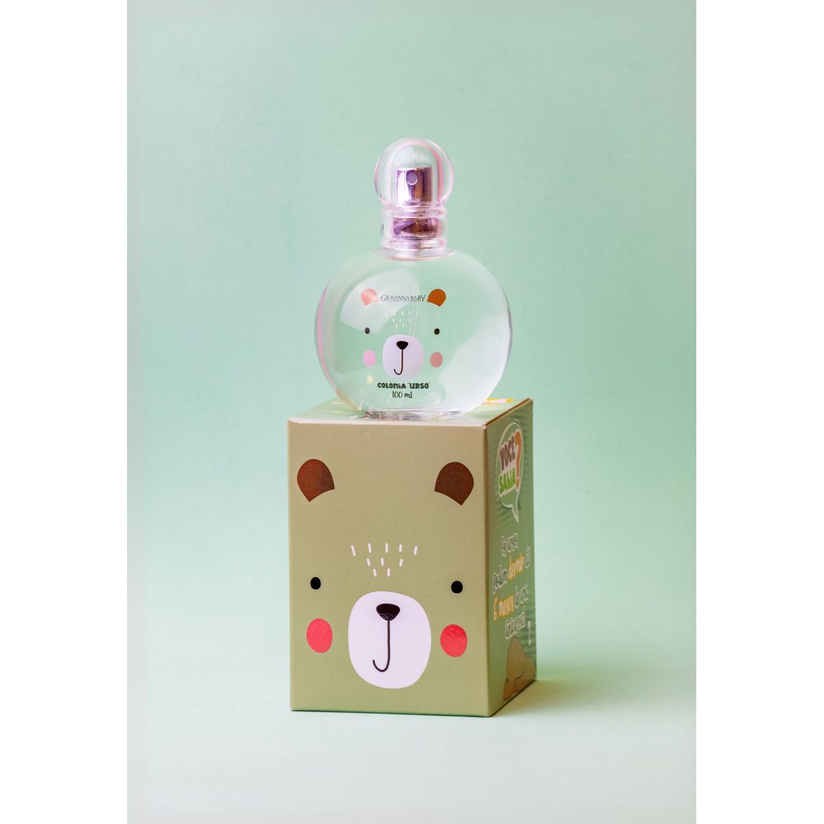 Colônia Infantil Amiguinhos Urso 100ml - Giovanna Baby